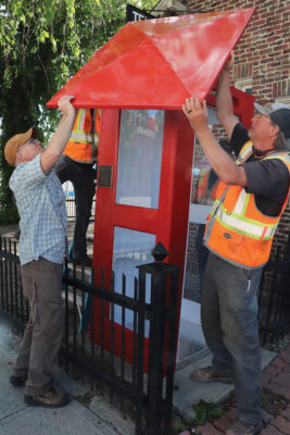 | Historic phone booth restored and reinstalledFort Macleod Gazette